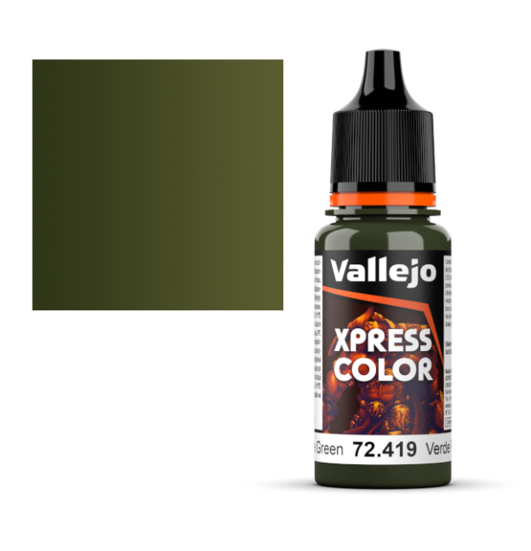 צבע בגוון ירוק מגפה – Plague Green – פאר הרכבת